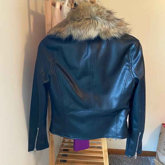 Blank NYC | Jackets & Coats | Blank Nyc Faux Leather Moto Jacket With ...